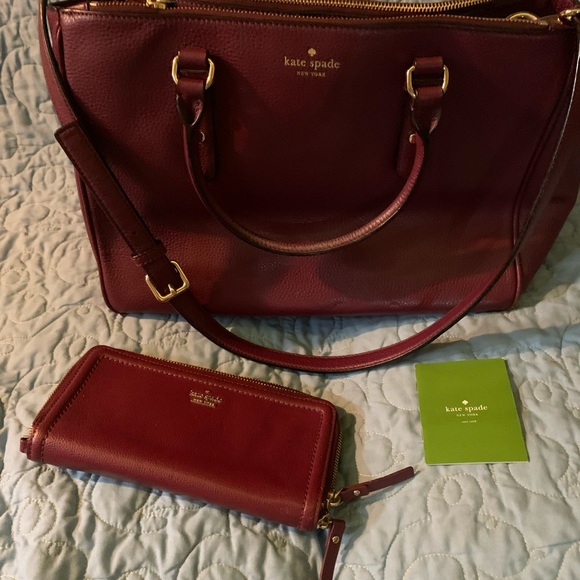 kate spade | Bags | Kate Spade New York Bag And Wallet Bought ...